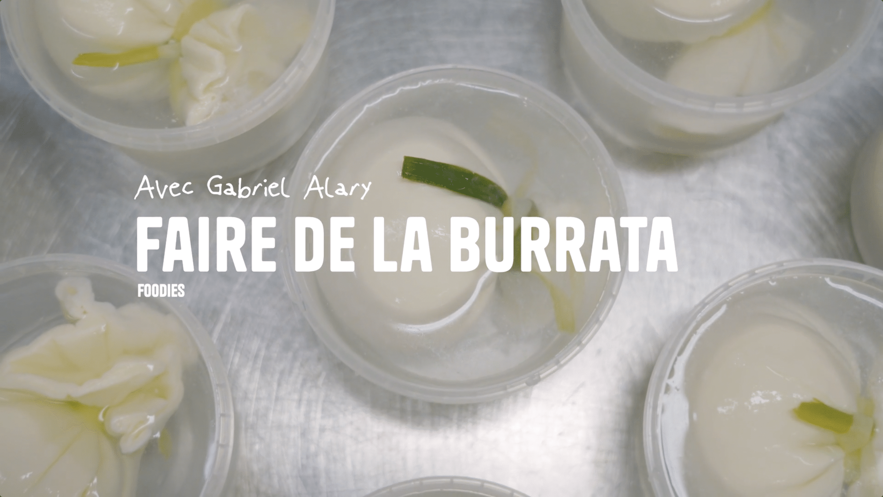 Gabriel Alary nous montre comment faire de la burrata | Journal Accès